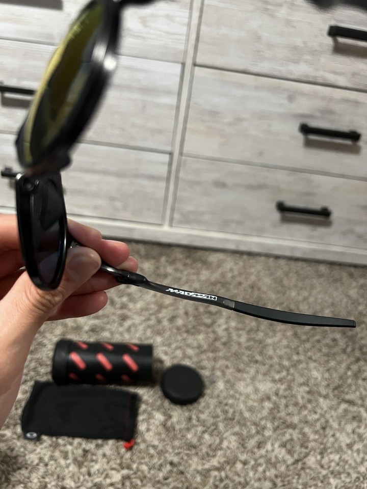 Oakley Madman Dark Carbon Ruby Iridium Polarized Lens | eBay