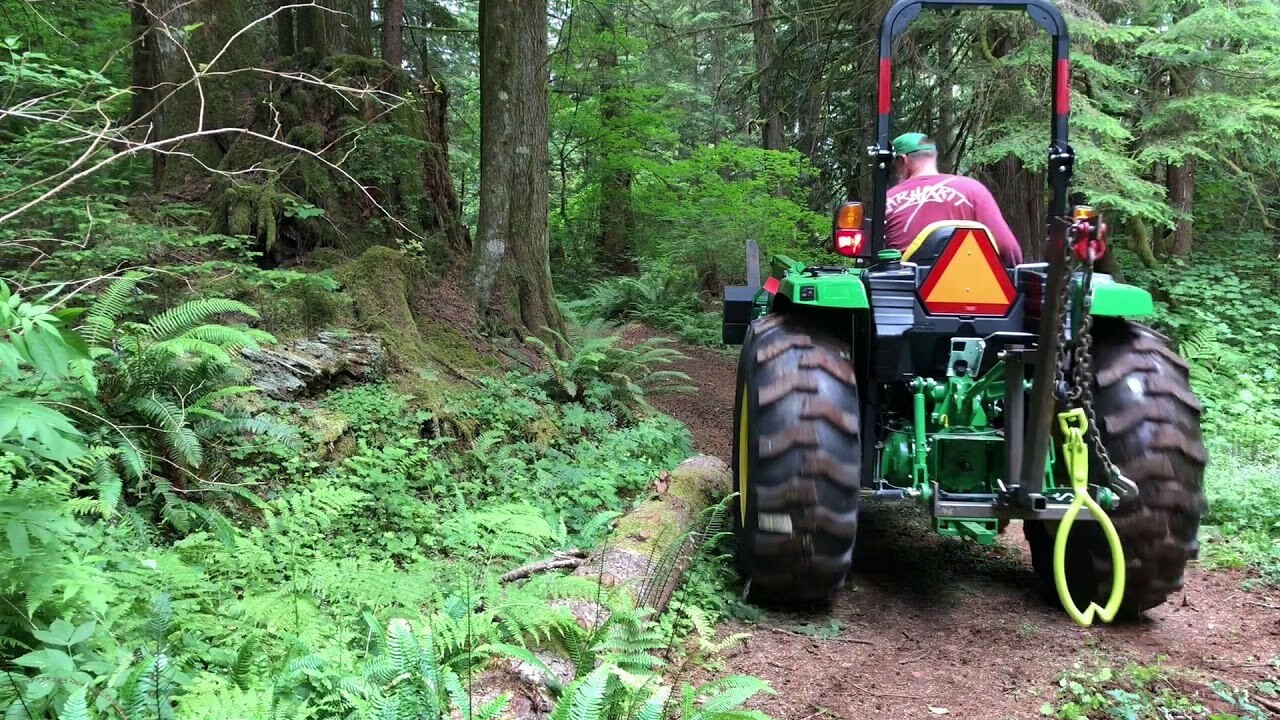 Forestry Logging Swivel Grab Dragging Skidding Wood Tong Chainsaw Axe ...