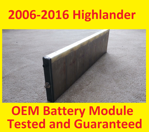 2006-2016 Highlander Lexus RX400 RX450 Hybrid Battery Module Cell ...