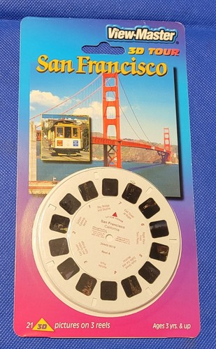 Sealed San Francisco CA California Set #35445 view-master 3 Reels ...
