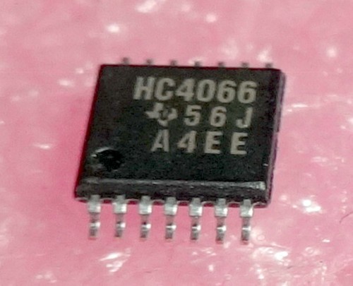 74HC4066 = HC4066 Quad bilateral switches SSOP-14 ::: 4X | eBay