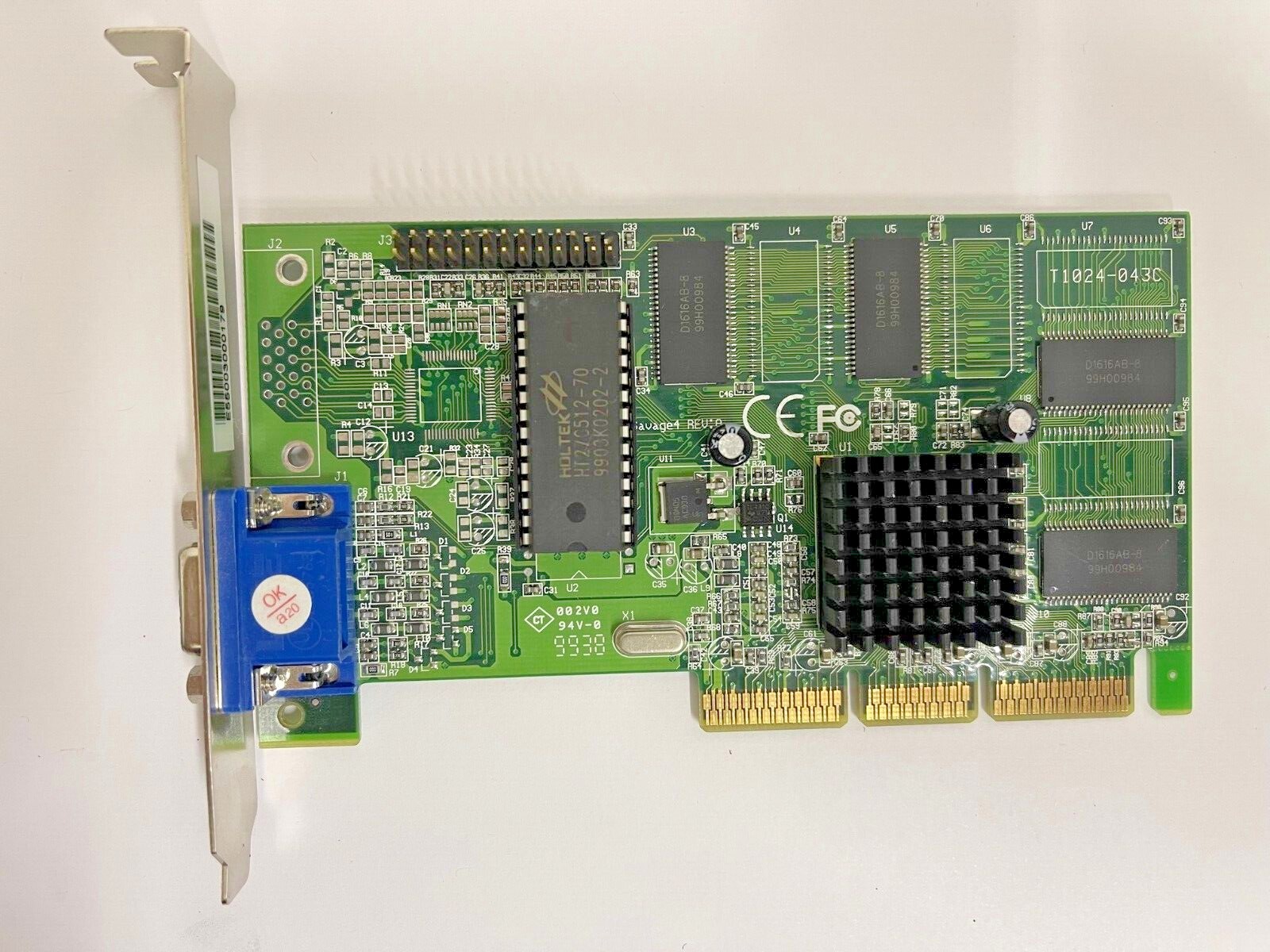 RARE VINTAGE SAVAGE4 GT S3 8 MEG AGP VGA CARD 653999002321 MXB45 | eBay