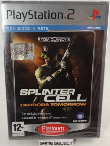 Tom CLANCY ES Splinter Cell Pandora Tomorrow PS2 bei Pal - - Neu ...