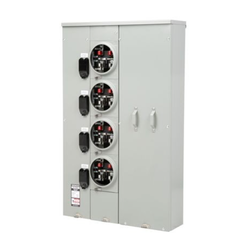 Siemens WP6412RJB Meter Stack 600 Amps 120/240V Single Phase for sale ...