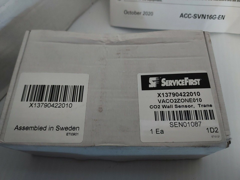NEW TRANE CO2 ZONE Wall SENSOR X13790422-010 (SEN01087) - FREE SHIPPING ...