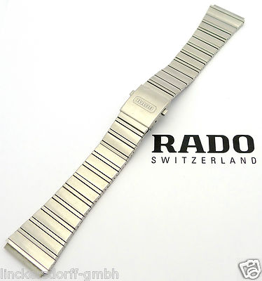 RADO ARMBAND IN EDELSTAHL - 19 mm - BRACELET | eBay