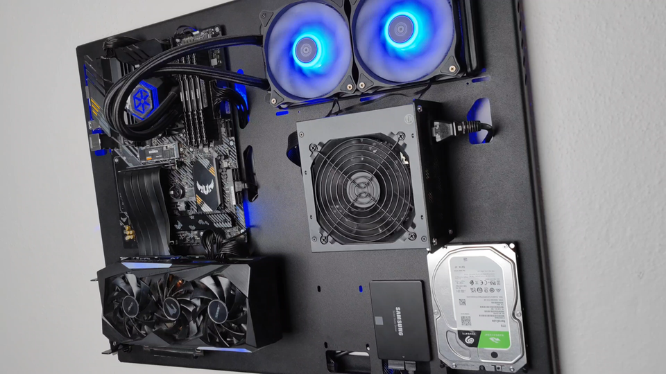 Wall Computer Case, Computer Wall Mount, Space Case, Open Case ...