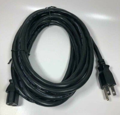 E204978 300V 16AWG SVT MSL Power Extension Cable Cord | eBay