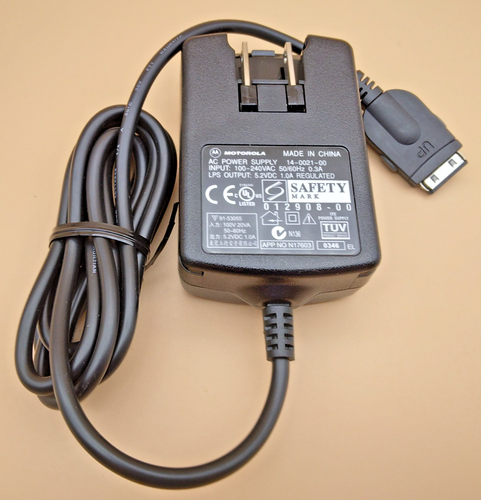Motorola AC Power Supply Adapter 14-0021-00 5.2V Charger OEM Genuine ...