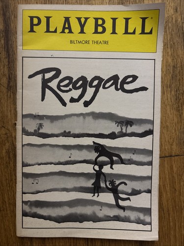 VINTAGE REGGAE March 1980 Broadway Playbill! OBBA BABATUNDE Ruth Cooke ...