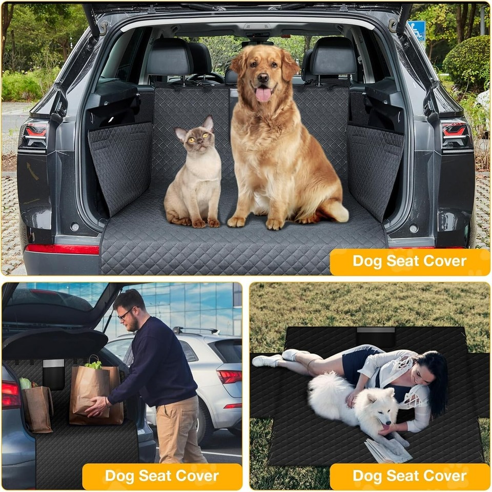 for VW T-Roc TROC - Heavy Duty Quilted Car Boot Liner Mat Dog Guard ...