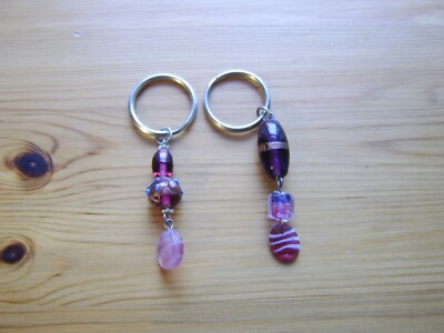 Pretty Key Rings with Split Rings | eBay UK