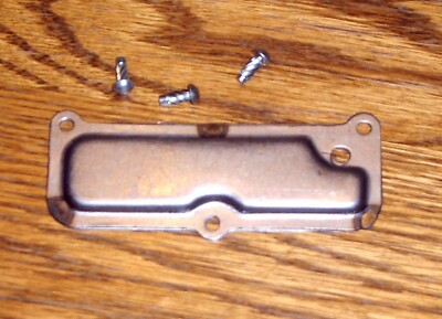 1955 56 CHEVY 265 V8 EXHAUST MANIFOLD HEAT RISER CHAMBER COVER PLATE ...