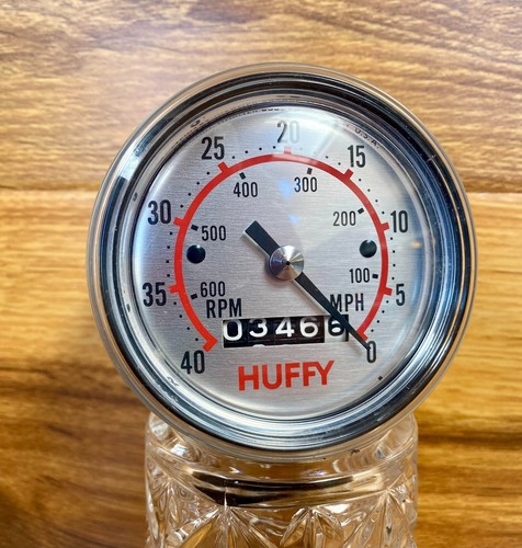 Vintage Huffy Bicycle Stewart-Warner Speedometer/Tachometer Original ...