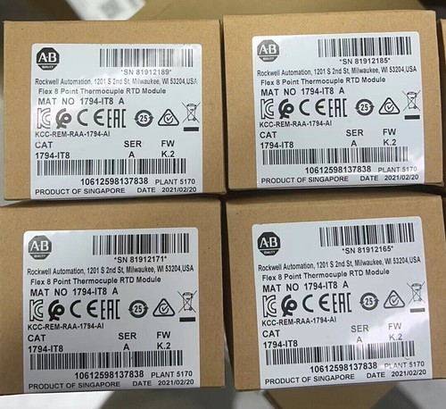Allen-Bradley 1794-IT8 /A Flex I/O 8 Channel Thermocouple Input Module ...