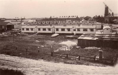 Trusthorpe Nr Mablethorpe Sutton on Sea Caravan Chalet ? RP old pc ...