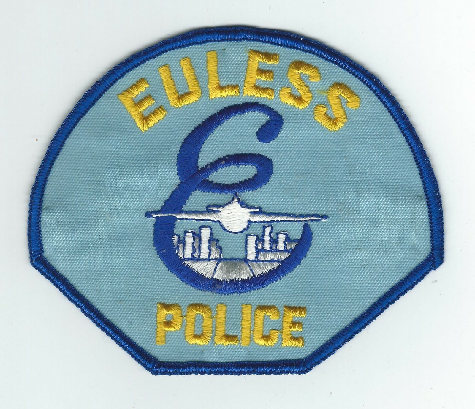 VINTAGE EULESS, TEXAS POLICE (CHEESE CLOTH BACK) patch | eBay