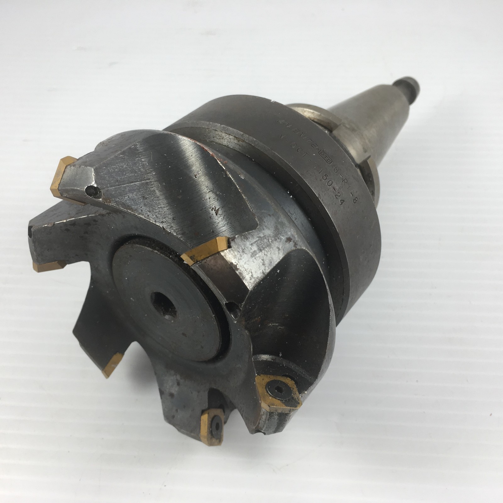 Valenite SSE45-040-4R6-150F, 4" Carbide Cutter, and V40CT-S150-24 Chuck ...