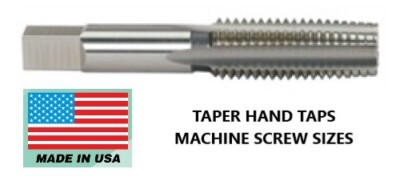 10-32 UNF x 3 x 4 ALL. TAPER HAND TAPS MAC. SCREW ITEM NO. 3743533-(2PC ...