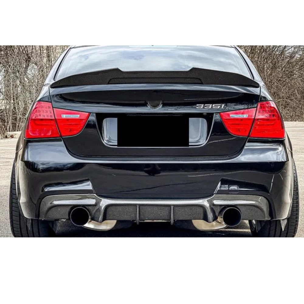Gloss Black Boot Spoiler Wing For BMW 3 Series E90 Sedan 4-Door (05-11 ...