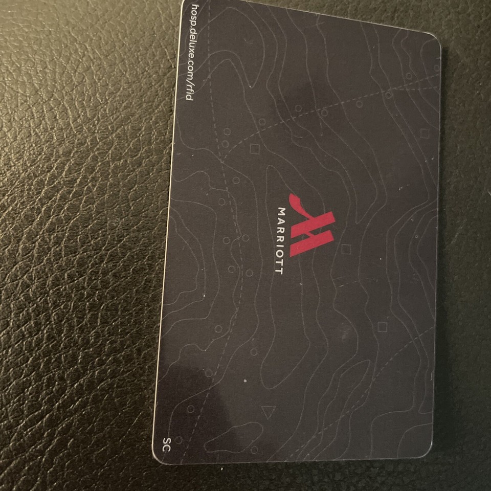 Marriott Hotels Room Key Card Elite Member | eBay