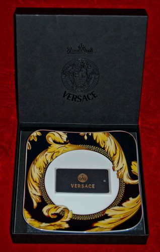 VERSACE by Rosenthal Vanity Dessert Plate MAGNIFICENT Plate New in Box ...