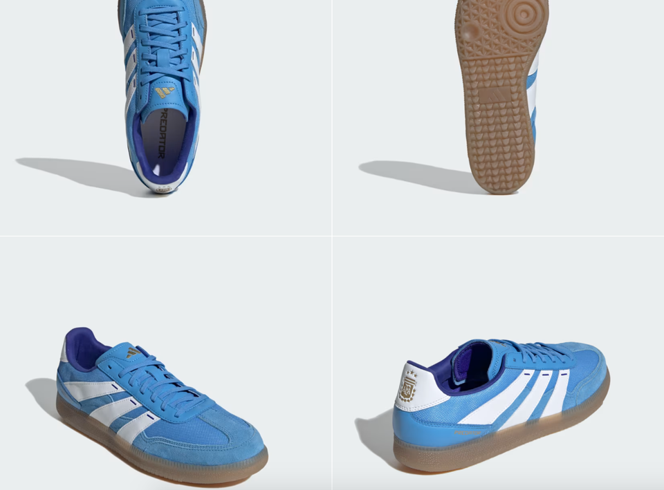 NEW Men's Adidas PREDATOR AFA Argentina SOCCER SHOES Messi IH8129 Samba ...