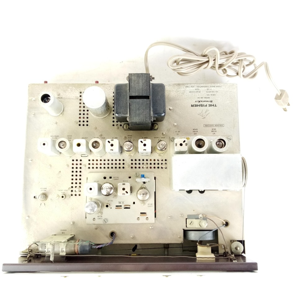 Fisher KM60 Tube Tuner OG Tubes Fully Restored Strata Kit Multiplex AM ...