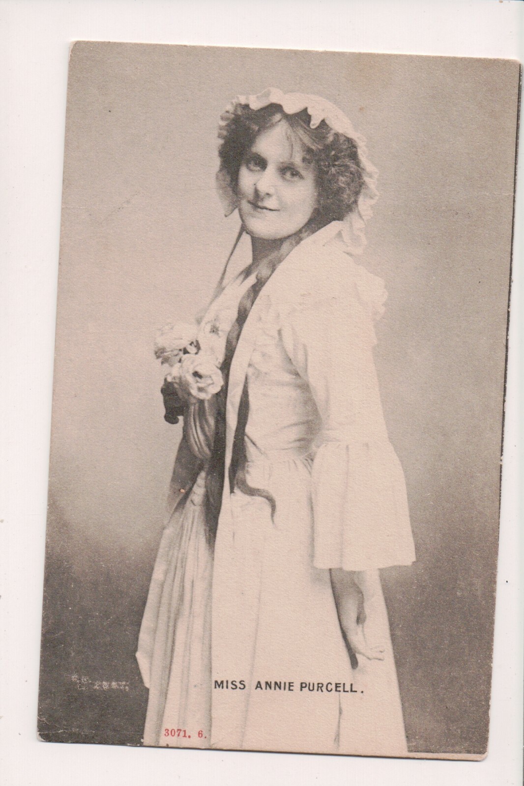 Vintage Postcard Miss Annie Purcell Early Stage Actress | eBay