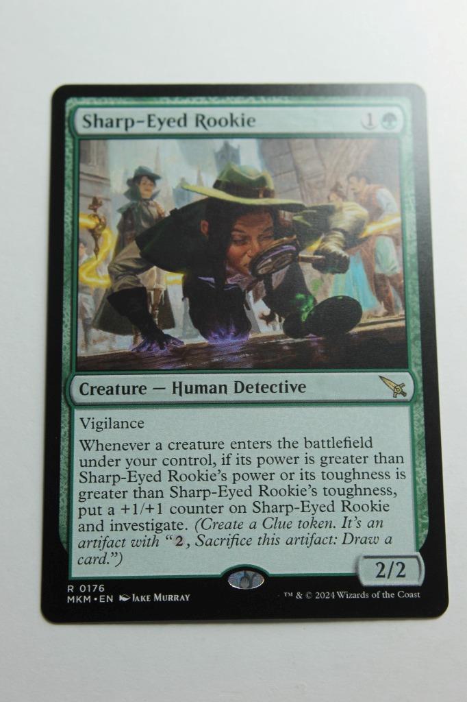 MTG Sharp-Eyed Rookie x1- -Murders at Karlov Manor-Near Mint | eBay