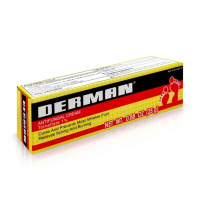 DERMAN ANTIFUNGAL CREAM 👣 0.88oz 354312225027| eBay