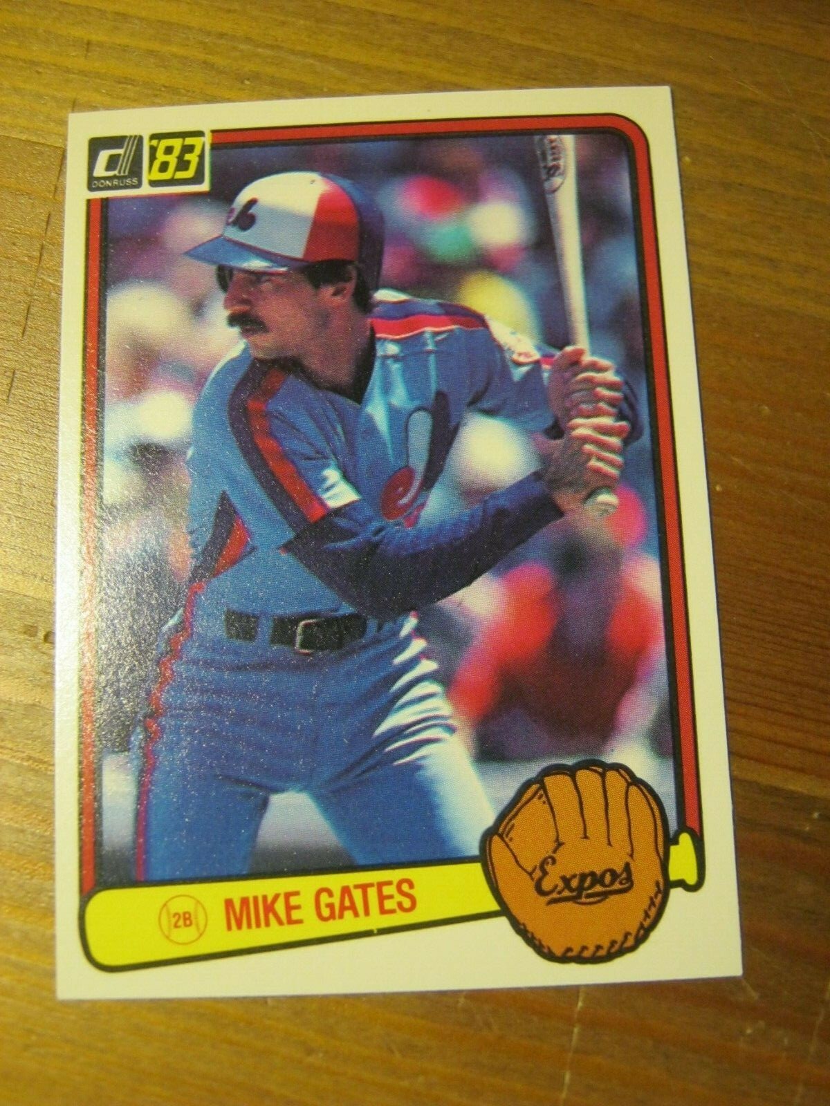 1983 Donruss #114 Mike Gates - Montreal Expos ZB3 | eBay
