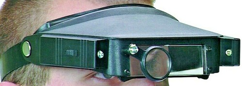 Head Strap Band Dual MAGNIFIER JEWELERS Visor Magnifying 1.8x 2.3x 3.7x ...