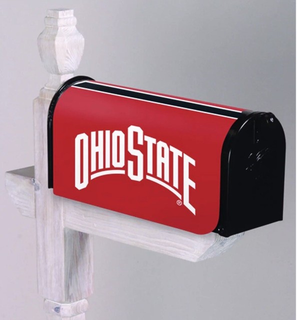 Team Sports America Ohio State University Applique Mailbox Cover for ...