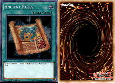 Yugioh Ancient Rules LCKC-EN039 Secret Rare 1st Ed NM | eBay