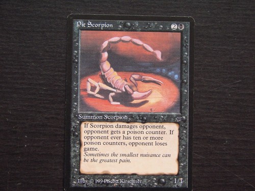 PIT SCORPION : carte MTG MAGIC The Gathering ( anglais LEGENDS ) | eBay