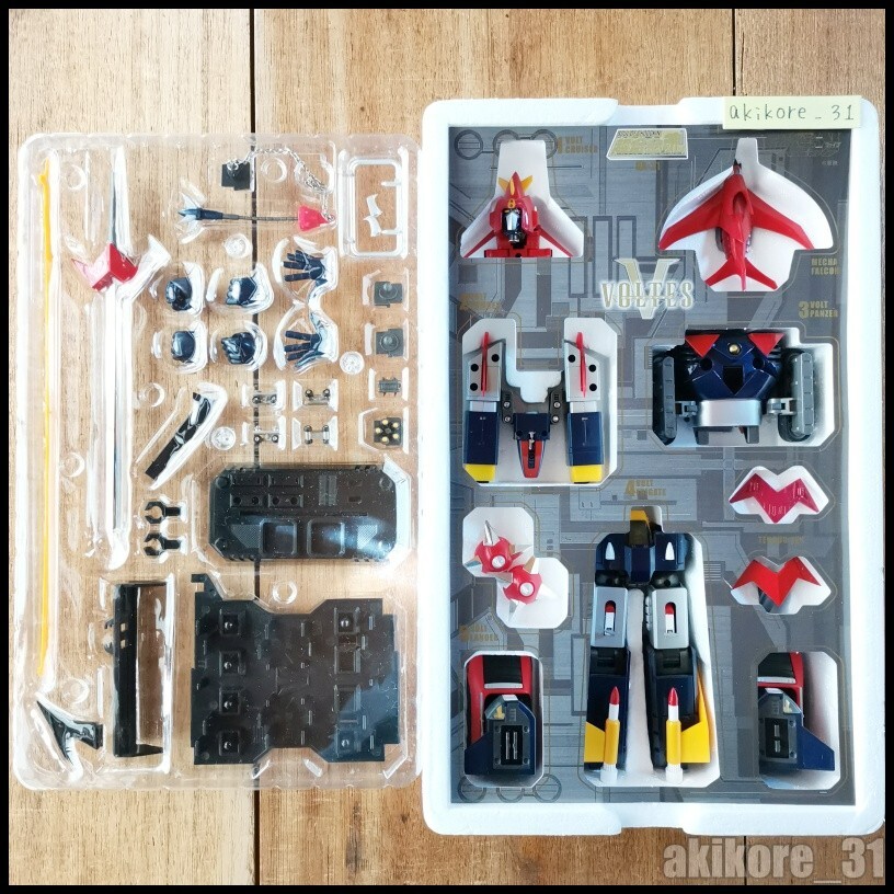Soul of Chogokin GX-31 Voltes V Action Figure BANDAI TAMASHII NATIONS ...