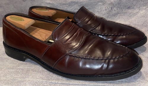 Allen Edmonds Color 8 Genuine Shell Cordovan Randolph Penny Loafers JR ...
