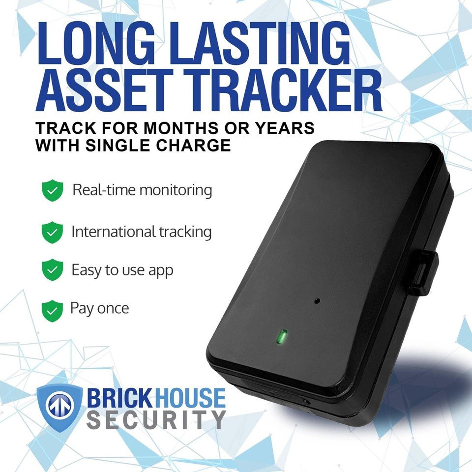 Brickhouse Security EON Odyssey 18 Month Long-Life GPS Tracker for ...