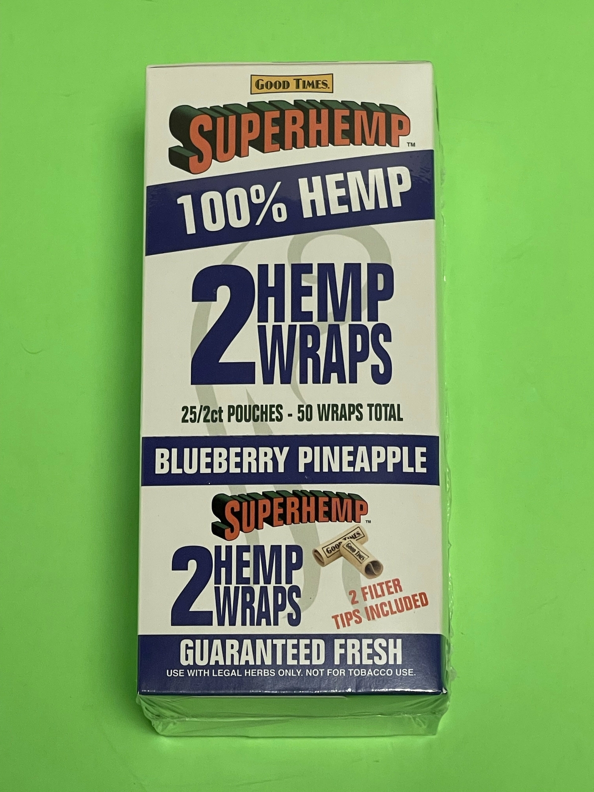 FREE GIFT🎁Good Times SuperHemp Blueberry🫐Pineapple🍍50 Super High ...