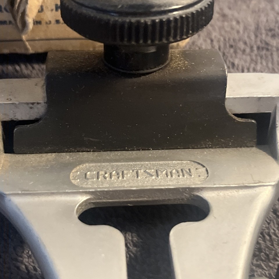 Vtg Craftsman No. 3774 Chisel & Plane Sharpener With Stone | eBay
