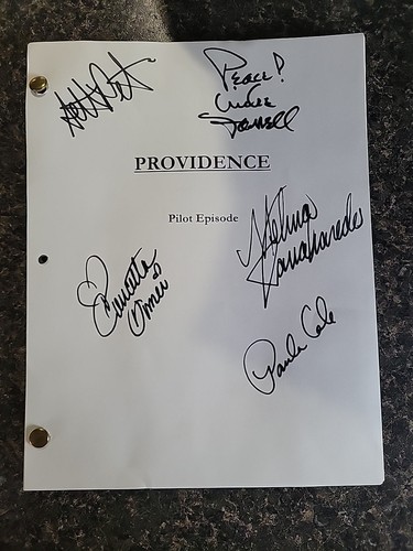 Providence TV Show Pilot Episode Cast Signed Autographed Script ...