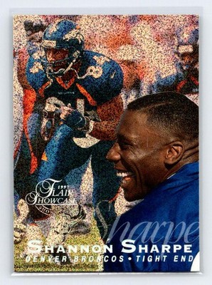 1997 Flair Showcase #84 Shannon Sharpe Flair Showcase Row 0 (Showcase ...