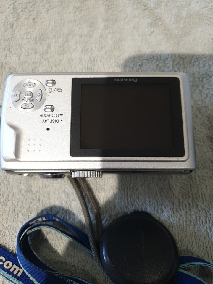 Panasonic Lumix DMC-TZ1 Compact Digital Camera Tested Working Used VGC ...