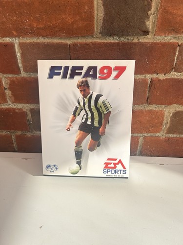 Vintage EA Sports FIFA 97 PC CD ROM Game Windows 95 Big Box Football ...