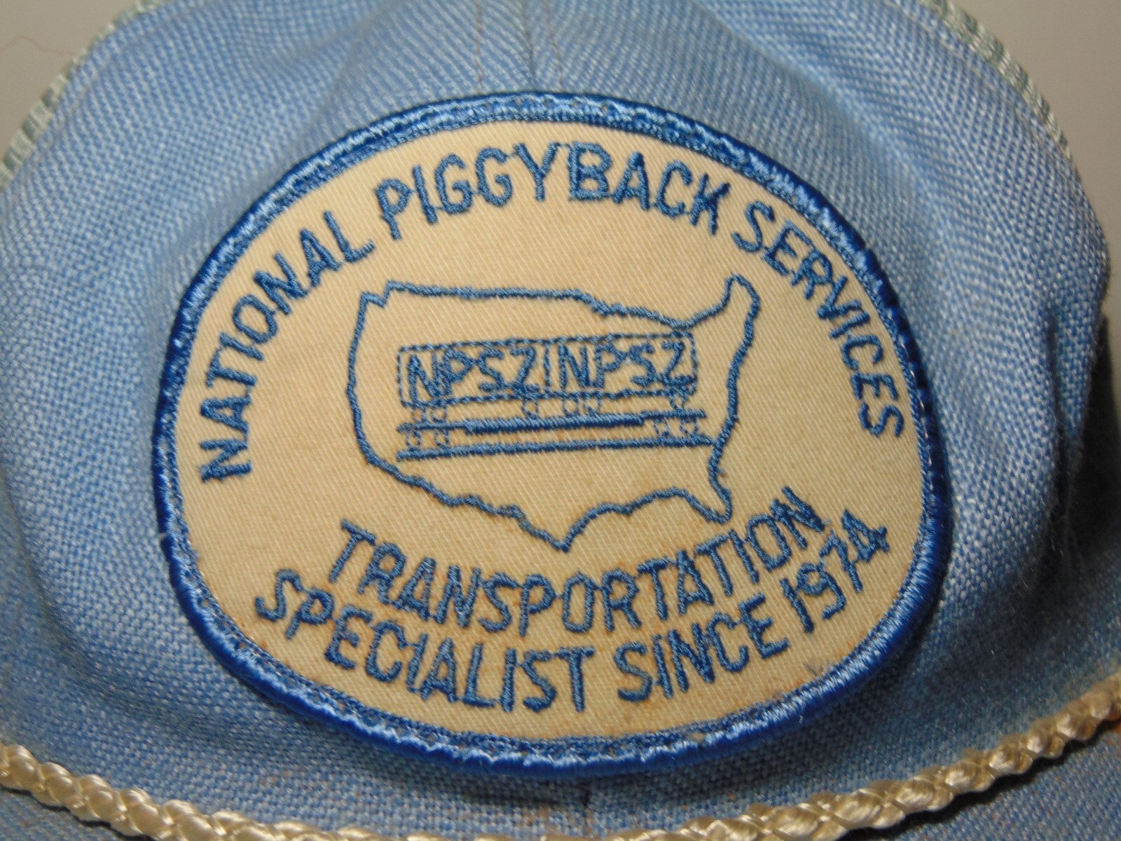 1980s Vintage National Piggyback Services Trucking Pa… - Gem