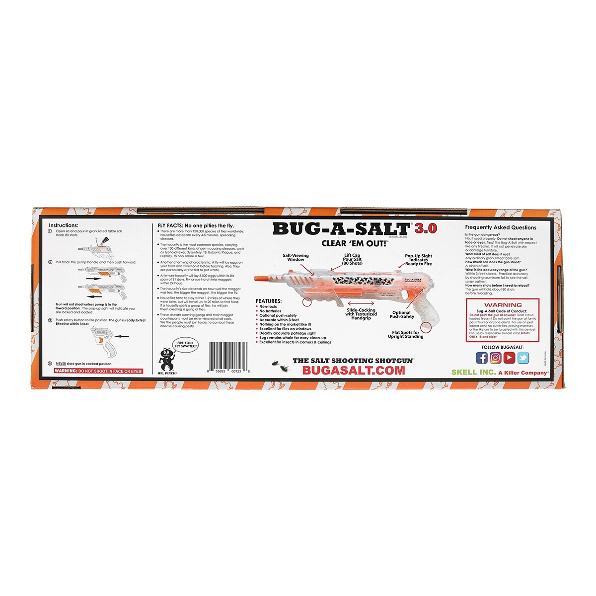 REFURBISHED LIMITED EDITION BUG-A-SALT CLEAR 'EM OUT 3.0 | eBay