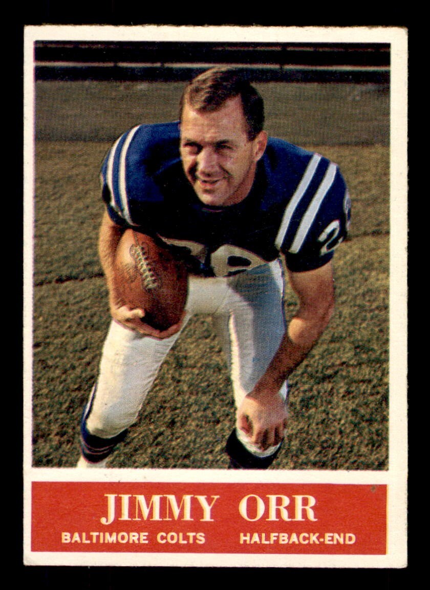 1964 Philadelphia Football #7 Jimmy Orr EX *e1 | eBay