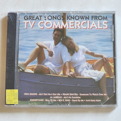 SEALED GREAT SONGS KNOWN FROM TV COMMERCIALS CD FRANK SINATRA JOHNNY ...