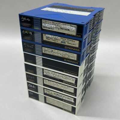 Bulk Lot 8 Pioneer CD Compact Disc 6-Disc Magazine Cartridge Multi Play ...